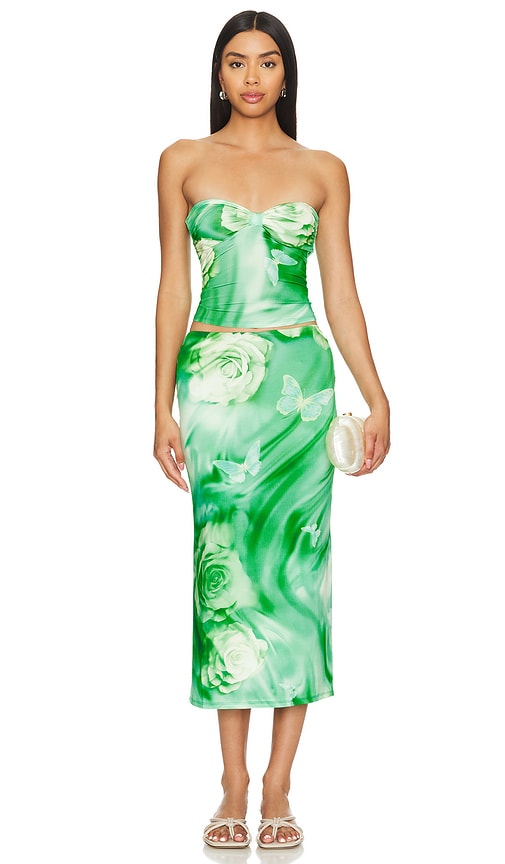 LOVERS AND FRIENDS Lovers and Friends Zura Midi Skirt